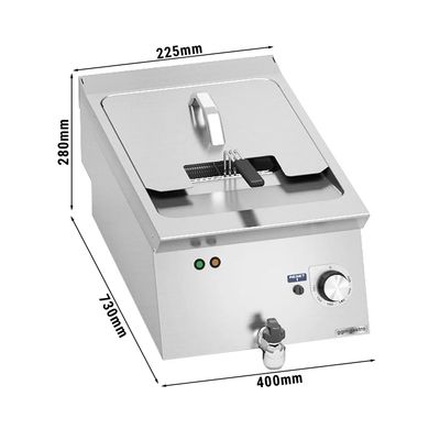 Elektro Fritteuse - 10 Liter - 9 kW | GGM Gastro