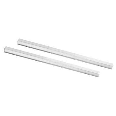 Binari in acciaio inox - 1x sinistra e 1x destra - 580 mm - EN 60x40 ...