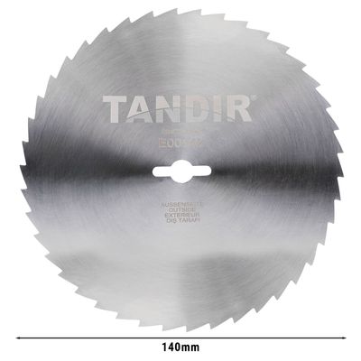 TANDIR® | Schneidemesser - Ø140mm - gezahnt | GGM Gastro